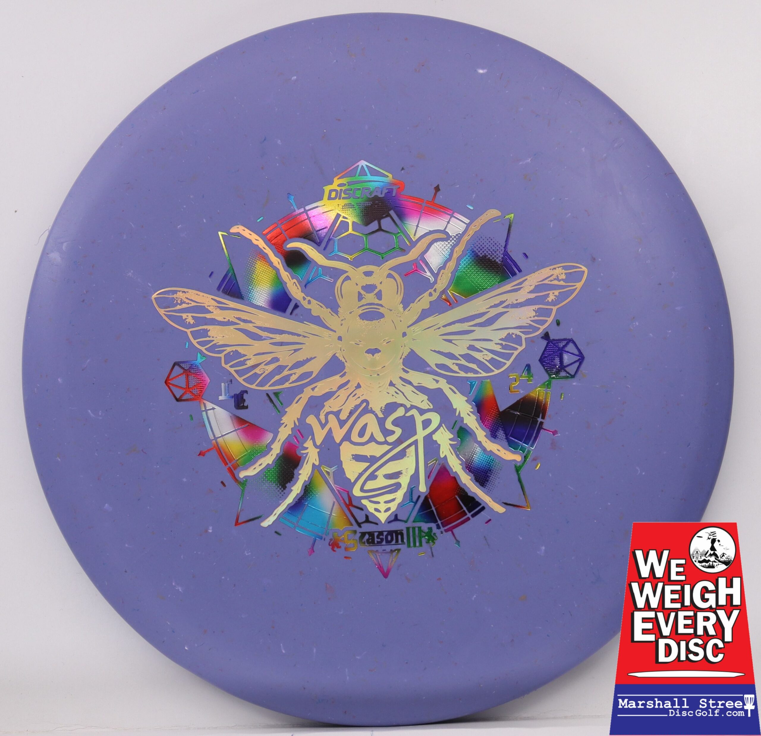 Jawbreaker Glow Wasp, 2024 Ledgestone Edition • Marshall Street Disc Golf